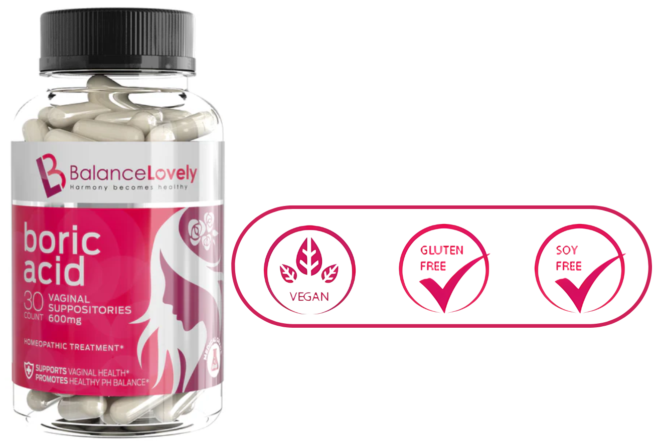 Vaginal boric acid capsules store